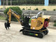 0.016M3 Diesel 700kg crawler Mini excavator construction house garden farm